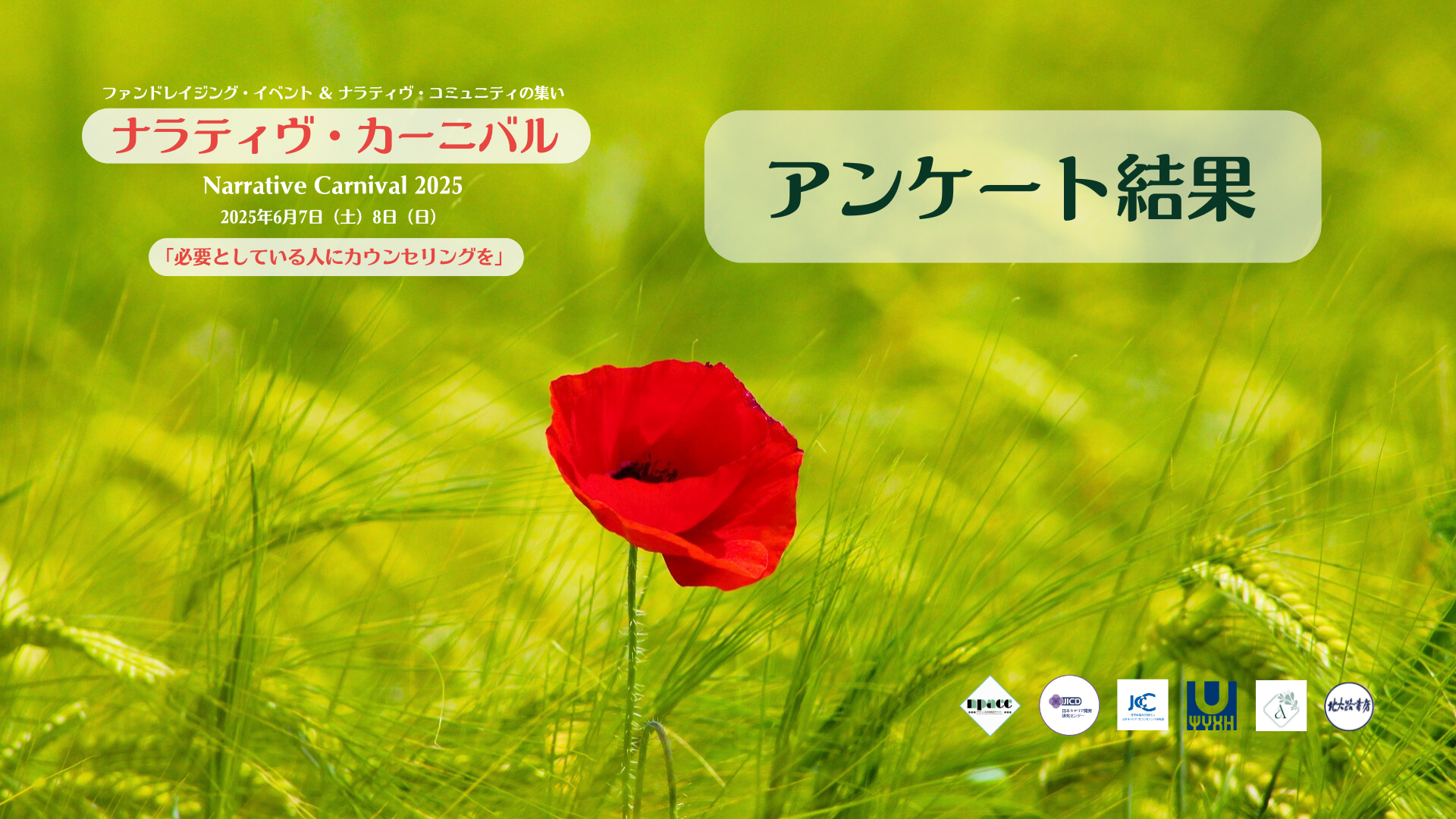 「ナラティヴ・カーニバル 2025」アンケート結果 – ナラティヴ実践協働研究センター